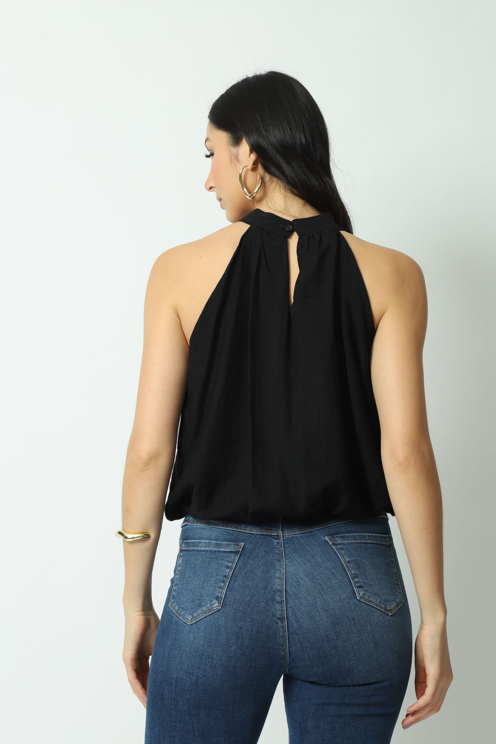 Blusa Balonê Preto - Gazzy